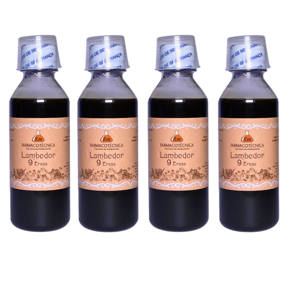Kit 4 Xarope Expectorante Natural Antigripal Tosse Gripe Asma Bronquite ...