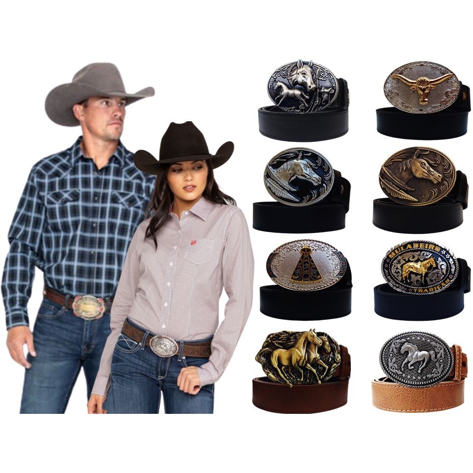 Fivela Masculino Cowboy Fivela Country Rodeio Festa Junina São João ...