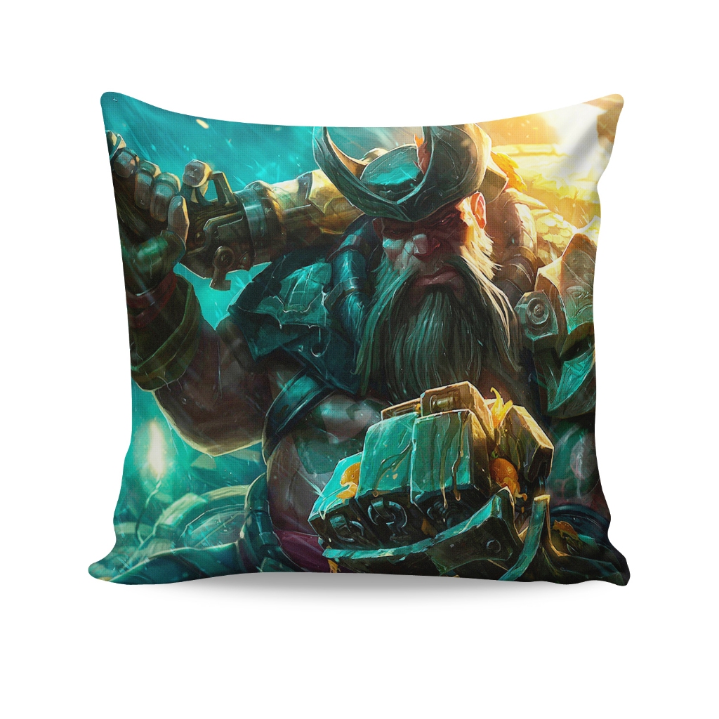 Almofada Gangplank League of Legends Lol Diversas Skins 40 x 40 Cm ...