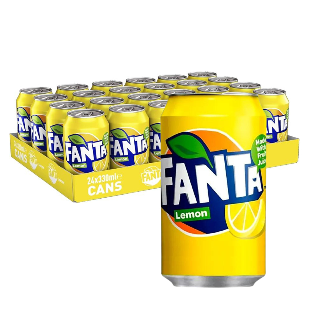 12 Refrigerante Fanta Lemon - Limao Importada Coca Cola | Shopee Brasil