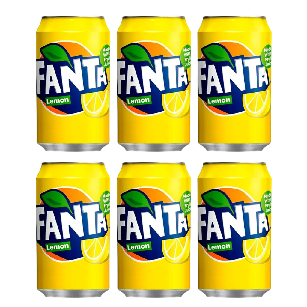 6 Refrigerante Fanta Lemon - Limao Importada Coca Cola | Shopee Brasil