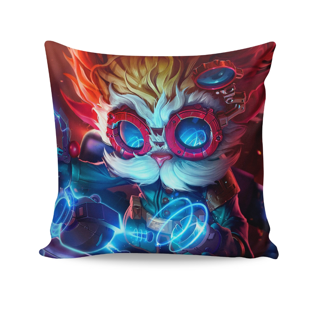 Almofada Heimerdinger League of Legends Lol Diversas Skins 40 x 40 Cm ...