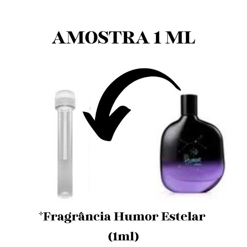 Perfume Humor Estelar Natura 1ml | Shopee Brasil