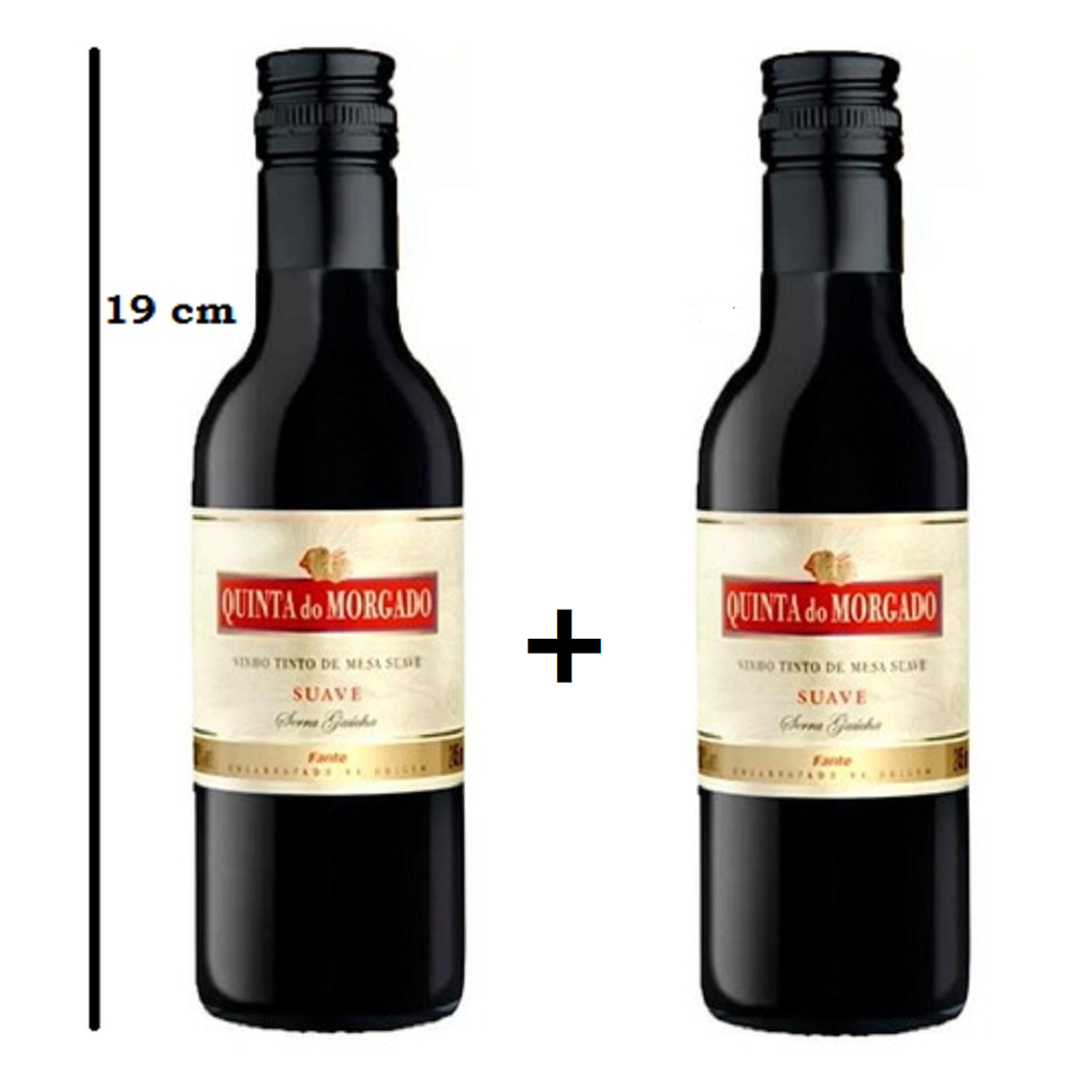 Mini Vinho De Mesa Quinta Do Morgado Suave 245ml | Shopee Brasil