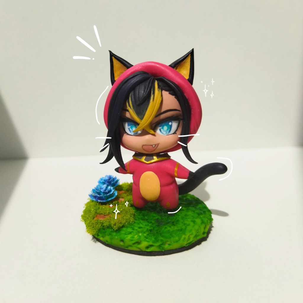 Dehya Miniatura Action Figure Pijaminha Genshin Impact Kawaii | Shopee ...