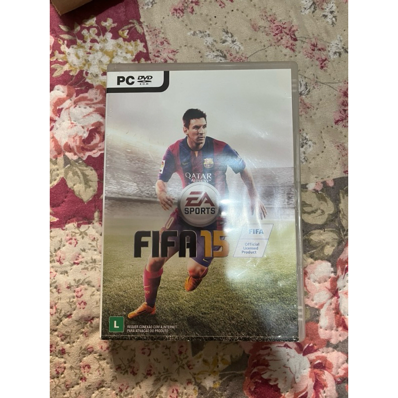 Jogo FIFA 2015 Pc dvd rom completo com 2 Cd | Shopee Brasil