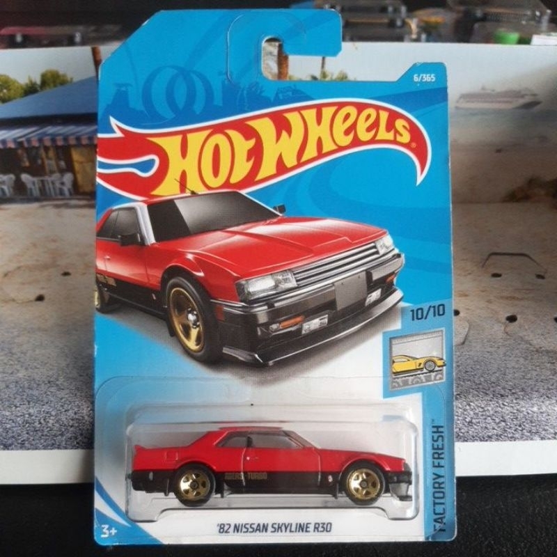 Hot Wheels 82 Nissan Skyline R30 Hw Factory Fresh 2018 | Shopee Brasil