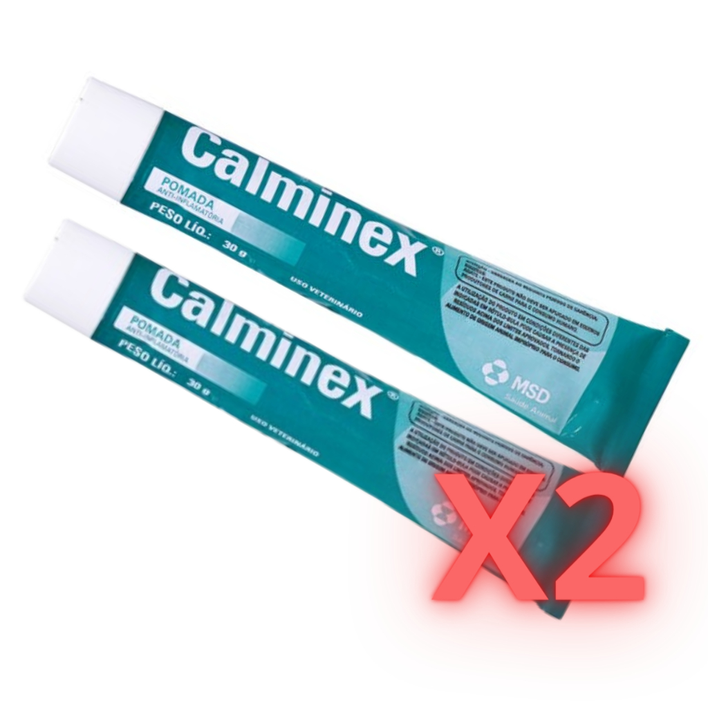 Pomada Anti-Inflamatória Calminex 30g KIT 2 Unidades | Shopee Brasil
