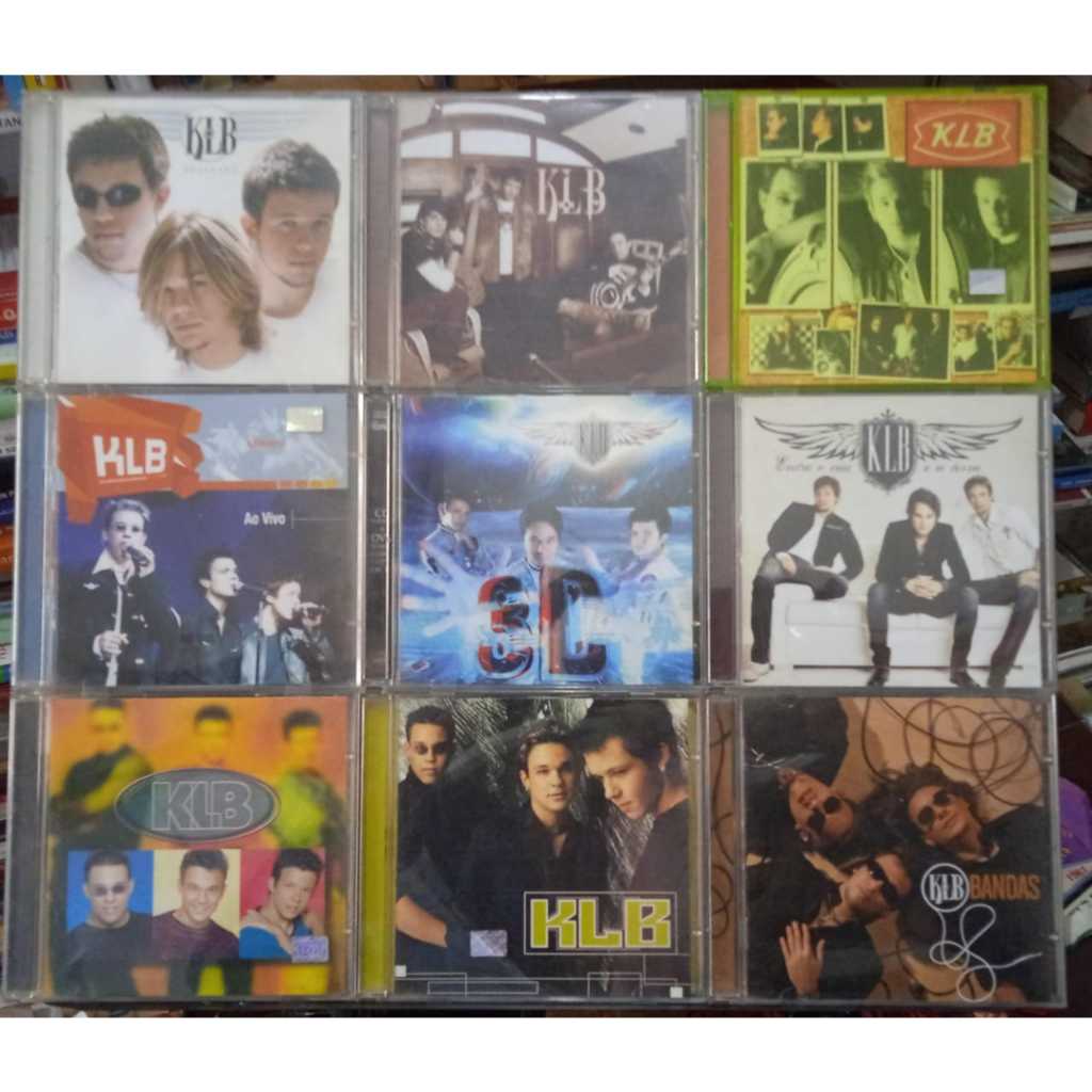 COLEÇÃO KLB - CDS E DVDS (NA DESCRIÇÃO) | Shopee Brasil
