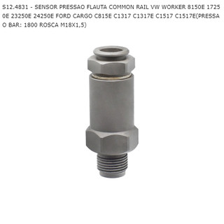SENSOR PRESSAO FLAUTA COMMON RAIL VW WORKER 8150E 17250E 23250E 24250E ...