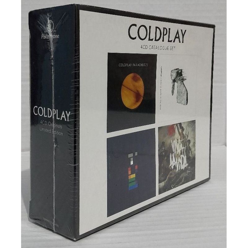 CD Box Coldplay - 4 CD Catalogue Set - Parachutes, A Rush of Blood to ...