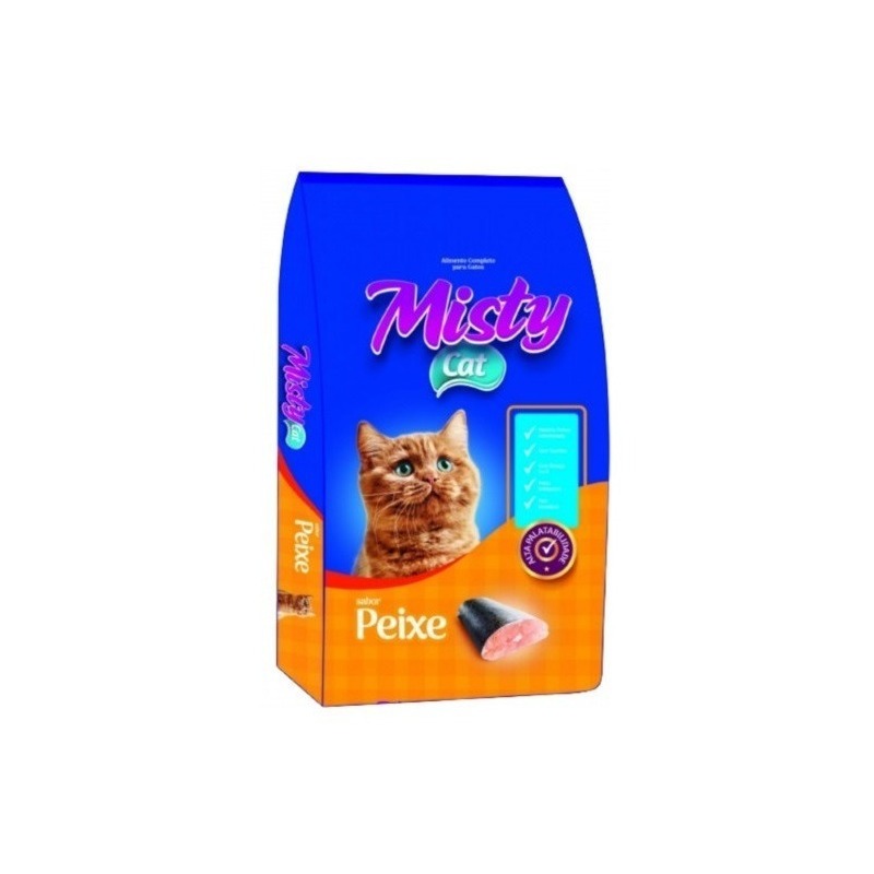 Ração Misty Cat Peixe Gatos Adultos 10kg | Shopee Brasil