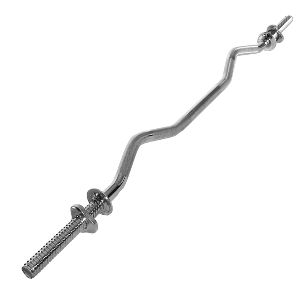 Barra W Maciça de Academia 1,20m Para Treino Scott Bíceps de Musculação ...