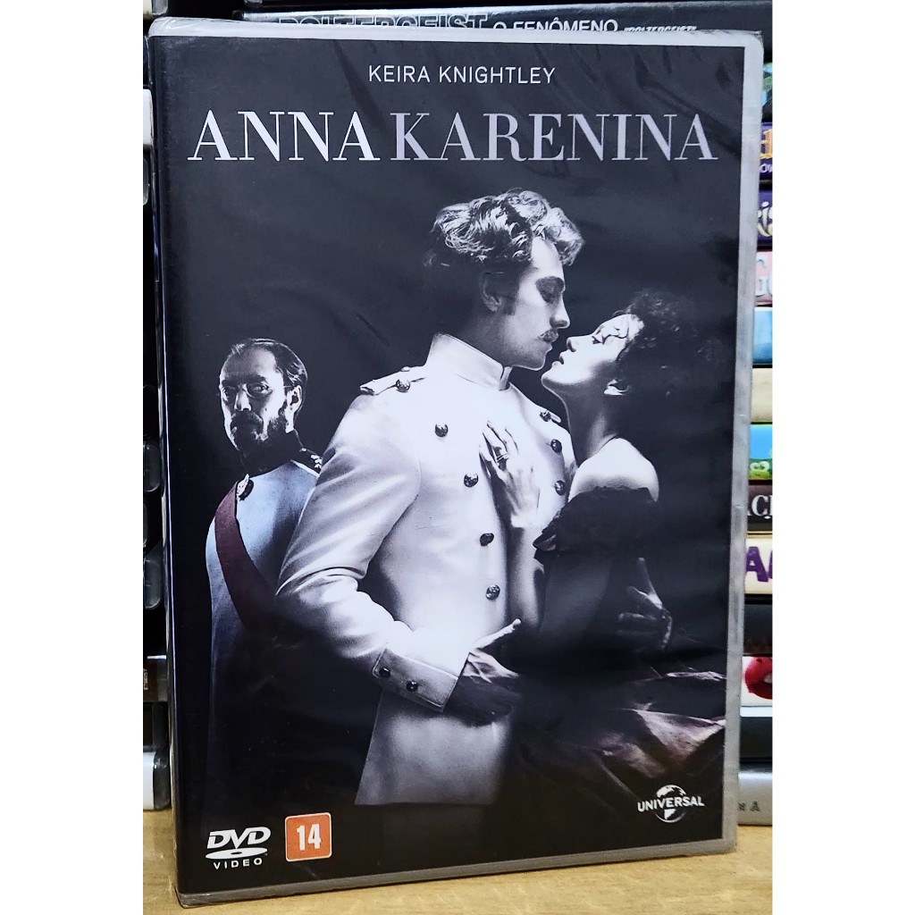 DVD Anna Karenina - Keira Knightley, Jude Law (Original Lacrado) | Shopee Brasil