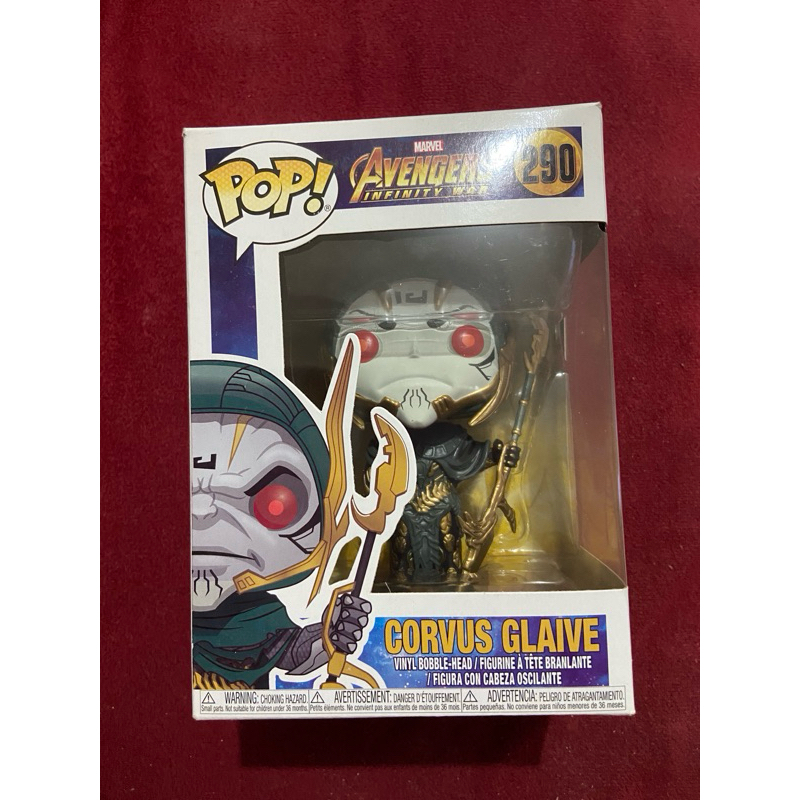 Funko POP Corvus Glaive nº 290 - Avengers Vingadores | Shopee Brasil