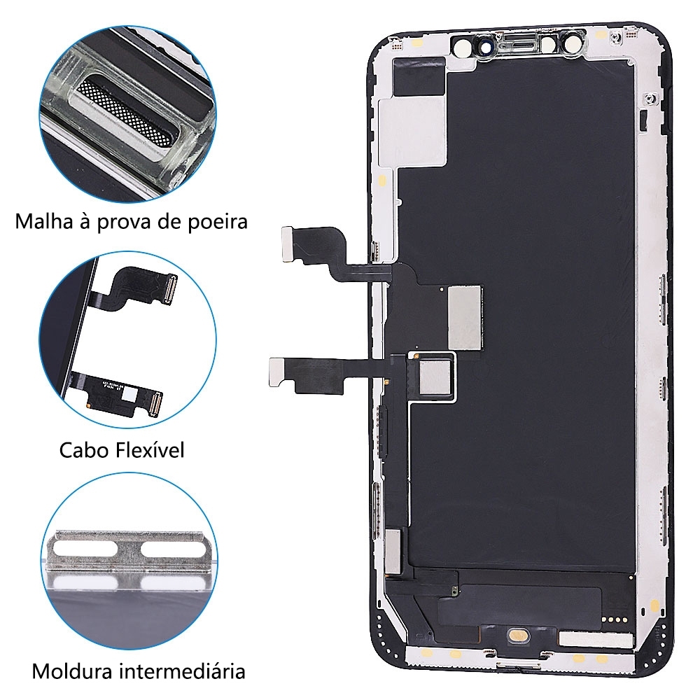 TELA DISPLAY IPHONE X MAX INCELL LCD E OLED | Shopee Brasil