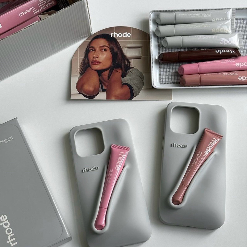 Case de Silicone Rhode Beauty By Hailey Bieber IPhone 13 | Shopee Brasil