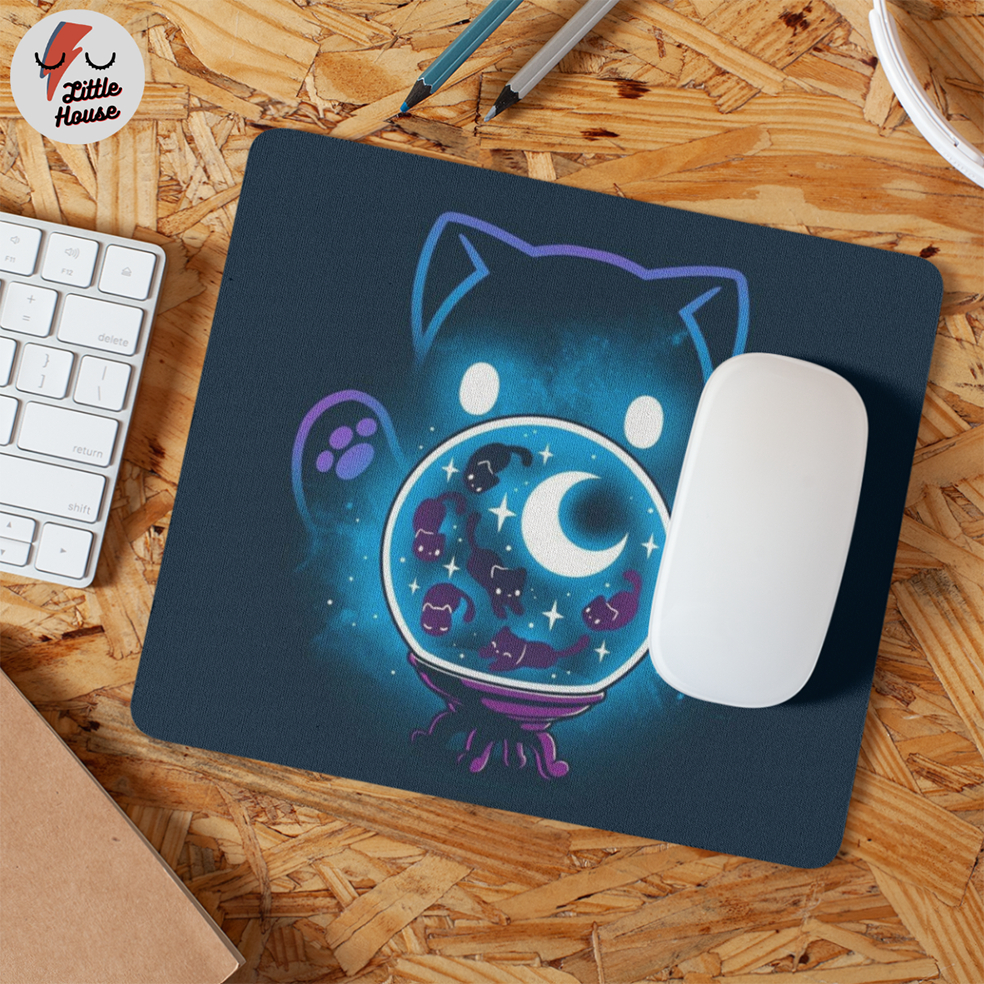 Mouse pad Gato Gatinho Místico Vidente Engraçado Fofo | Shopee Brasil