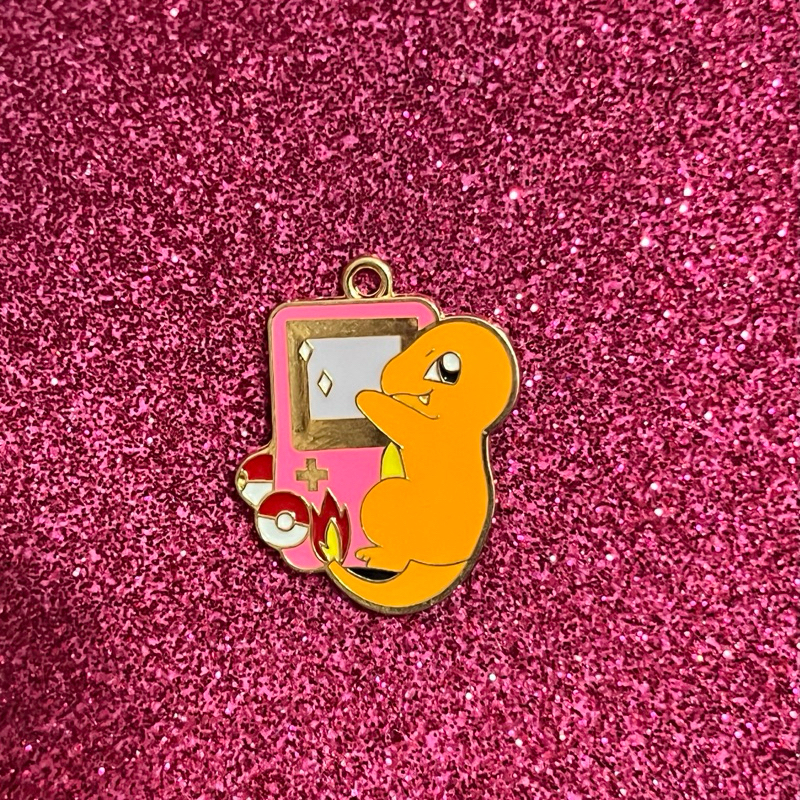 PINGENTE POKÉMON CHARMANDER GAMEBOY 14 UNIDADES (7 PARES) | Shopee Brasil