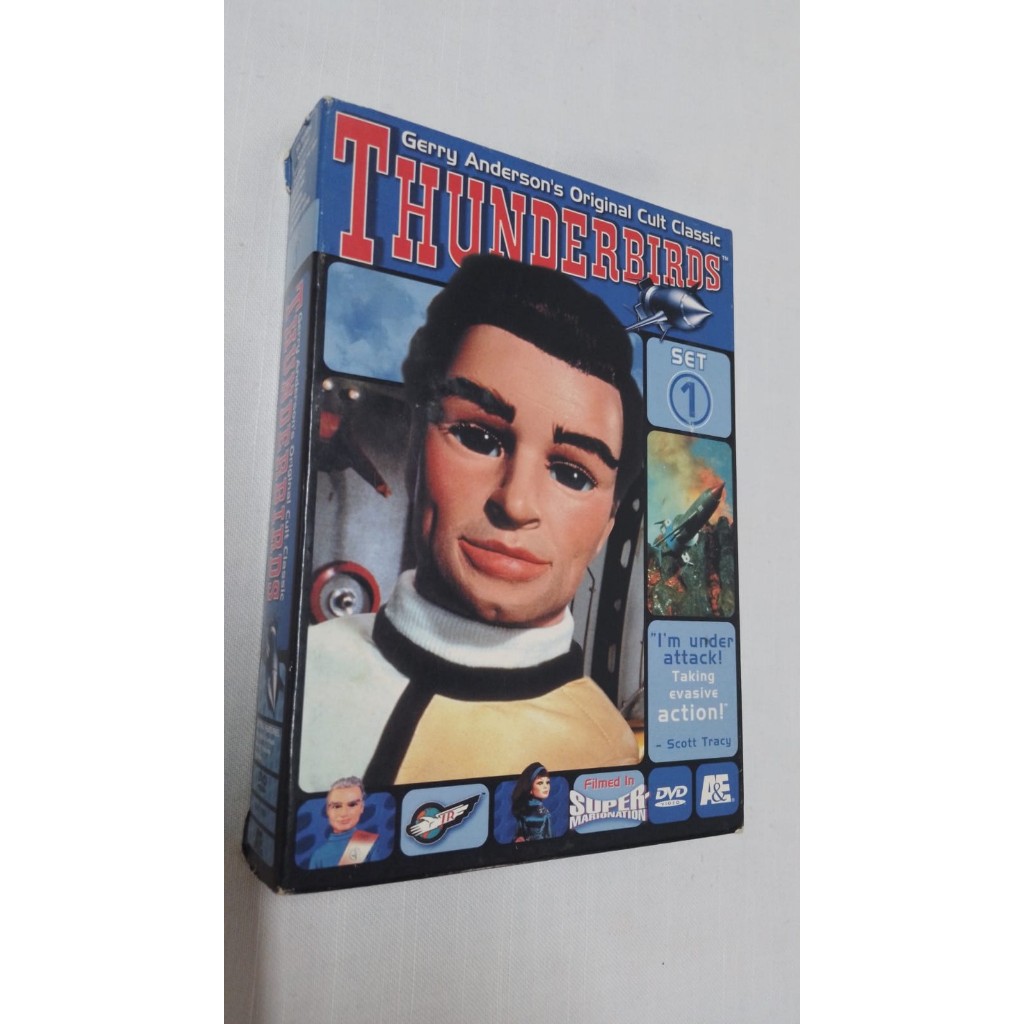 Dvd Box Thunderbirds: Set 1 ( Importado ) ( 18316 ) | Shopee Brasil