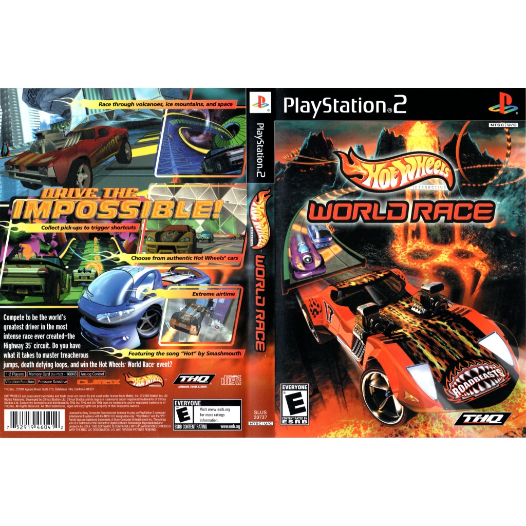 PS2 - Hot Wheels World Race | Shopee Brasil