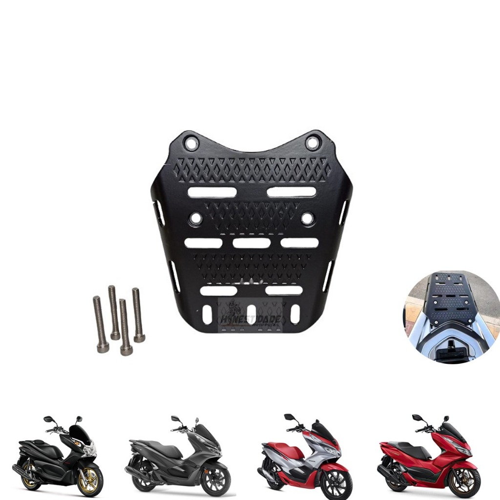 Suporte Bagageiro Pcx 150 160 Todos Os Anos | Shopee Brasil
