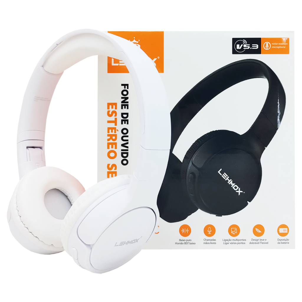 Fone de Ouvido Bluetooth Sem Fio Original Lehmox | Shopee Brasil