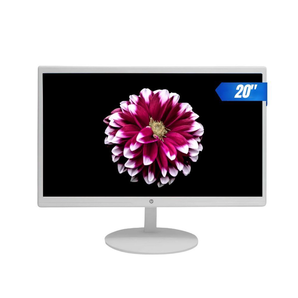 MONITOR LED 20 BRAZIL PC M20KWB BRANCO VESA | Shopee Brasil
