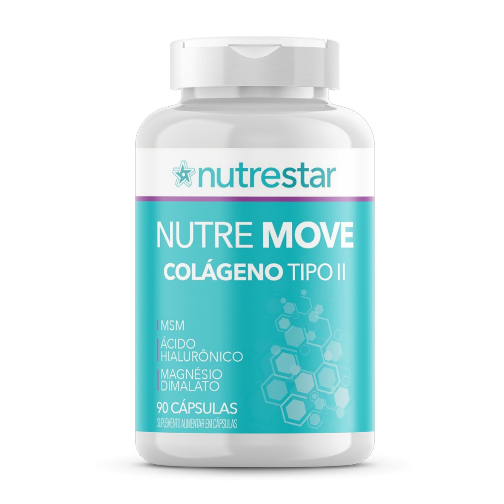 Nutremove Colágeno Tipo 2, Ácido Hialurônico, Msm, Magnésio Dimalato ...