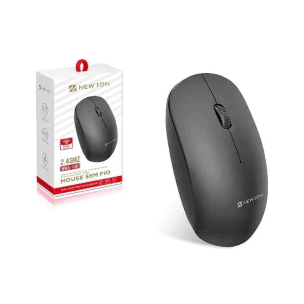 Mouse Wireless 2.4GHZ New Ion NMS-001: Precisão e Conforto em Suas Mãos ...