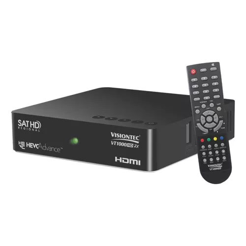 Receptor Digital para TV Visiontec VT1000HD 2X Sat HD Regional | Shopee Brasil