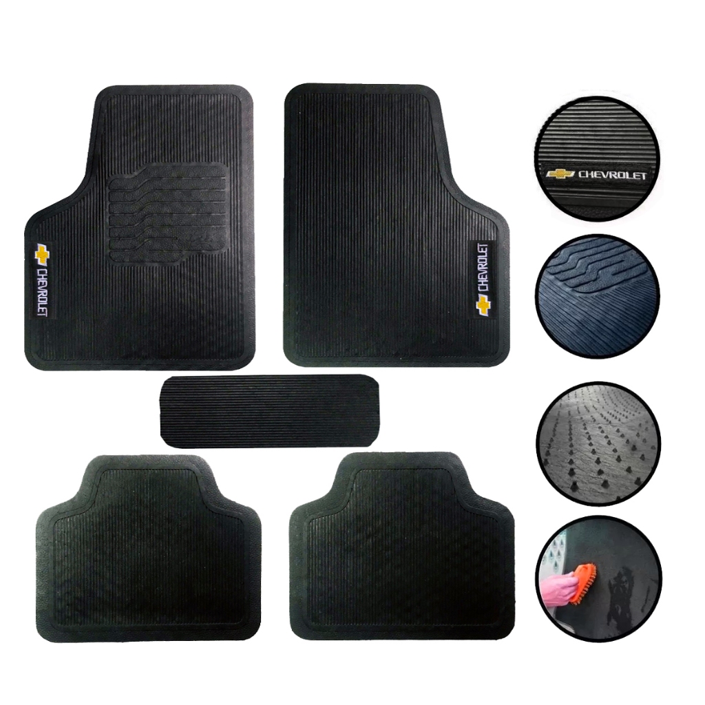 Tapete 5 peças para carro automotivo modelo Universal Todos as Marcas e ...