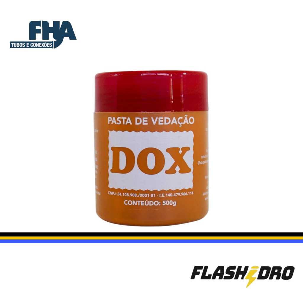 Pasta de vedação Dox 500 GR | Shopee Brasil