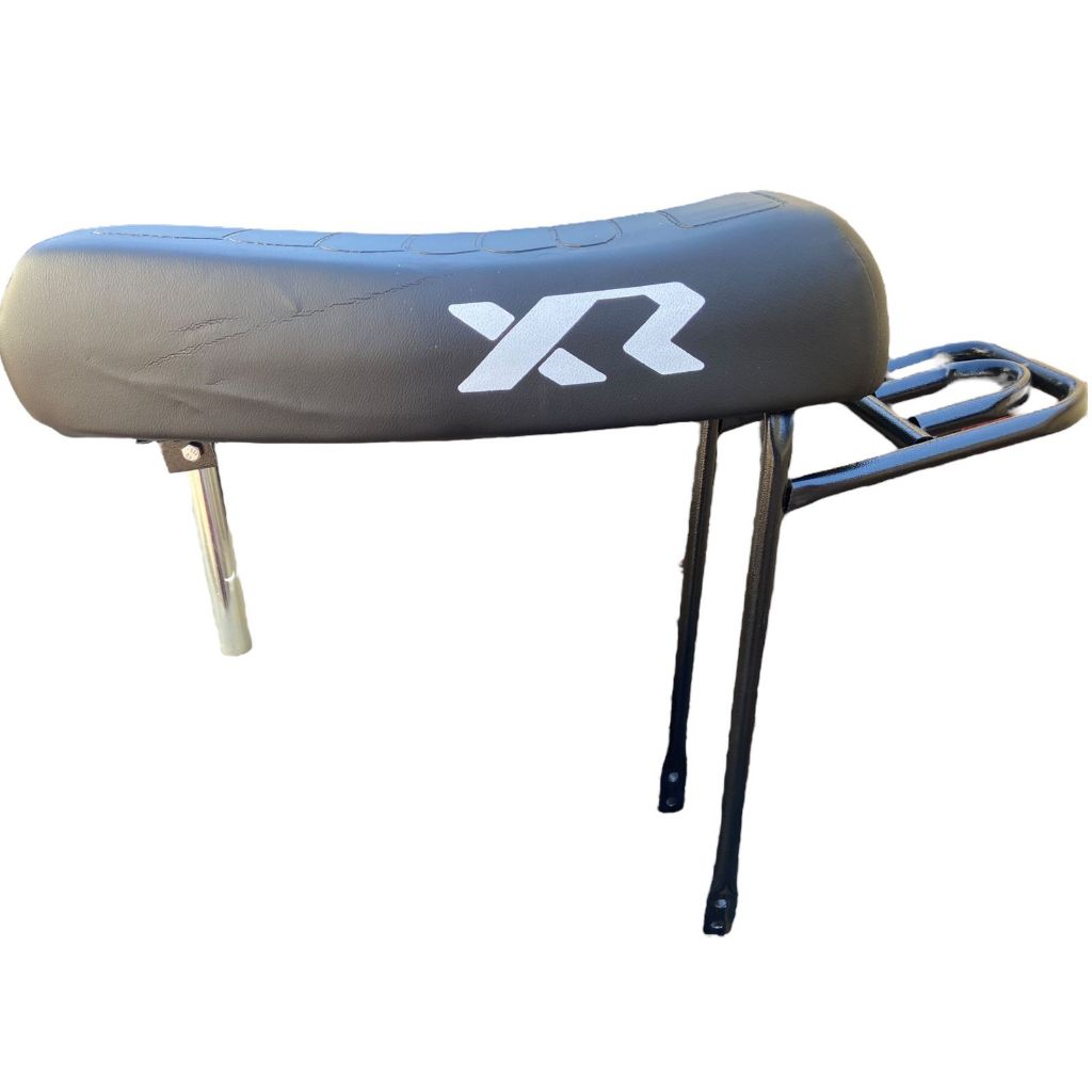 Banco De Mobilete para bicicleta e motorizada XR com garupa rabetao ...