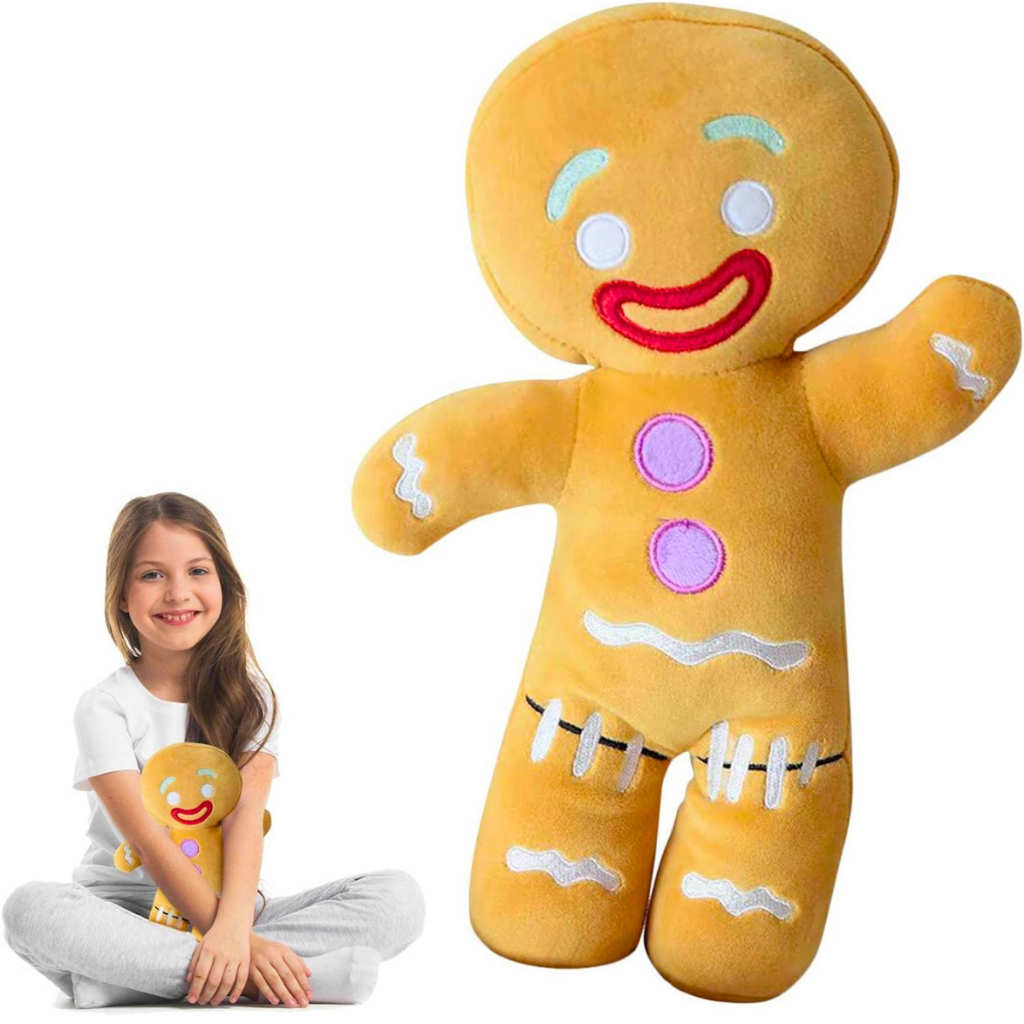 Pelúcia Homem Biscoito Mongo Shrek 30cm | Shopee Brasil