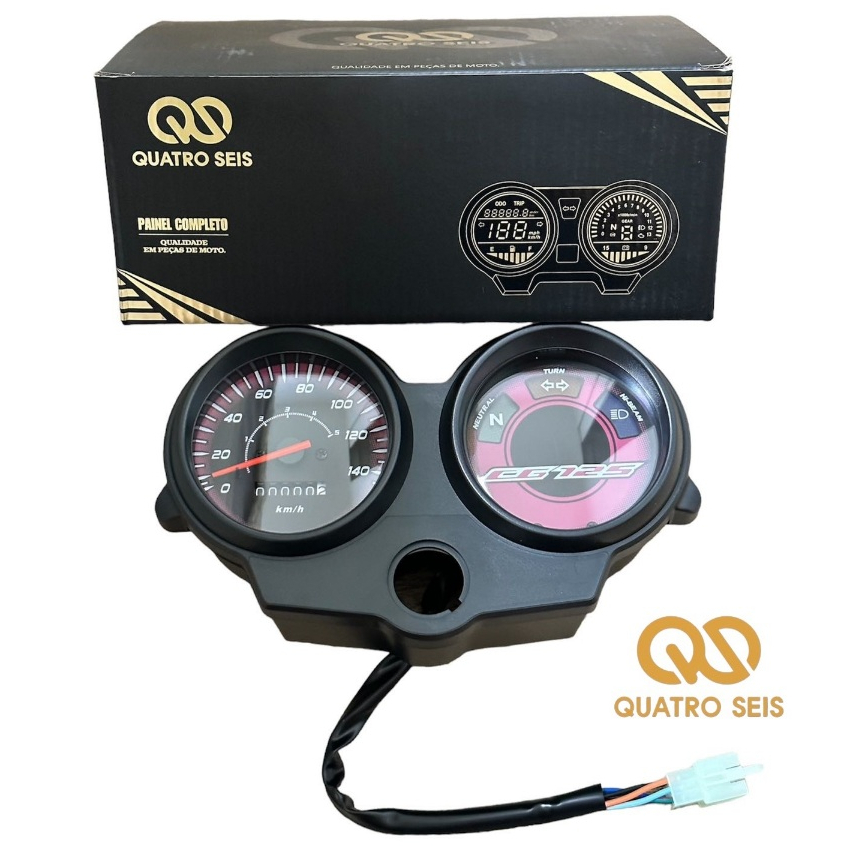 Painel Completo Cg 125 Fan 2009 A 2013 (QS 10032) | Shopee Brasil