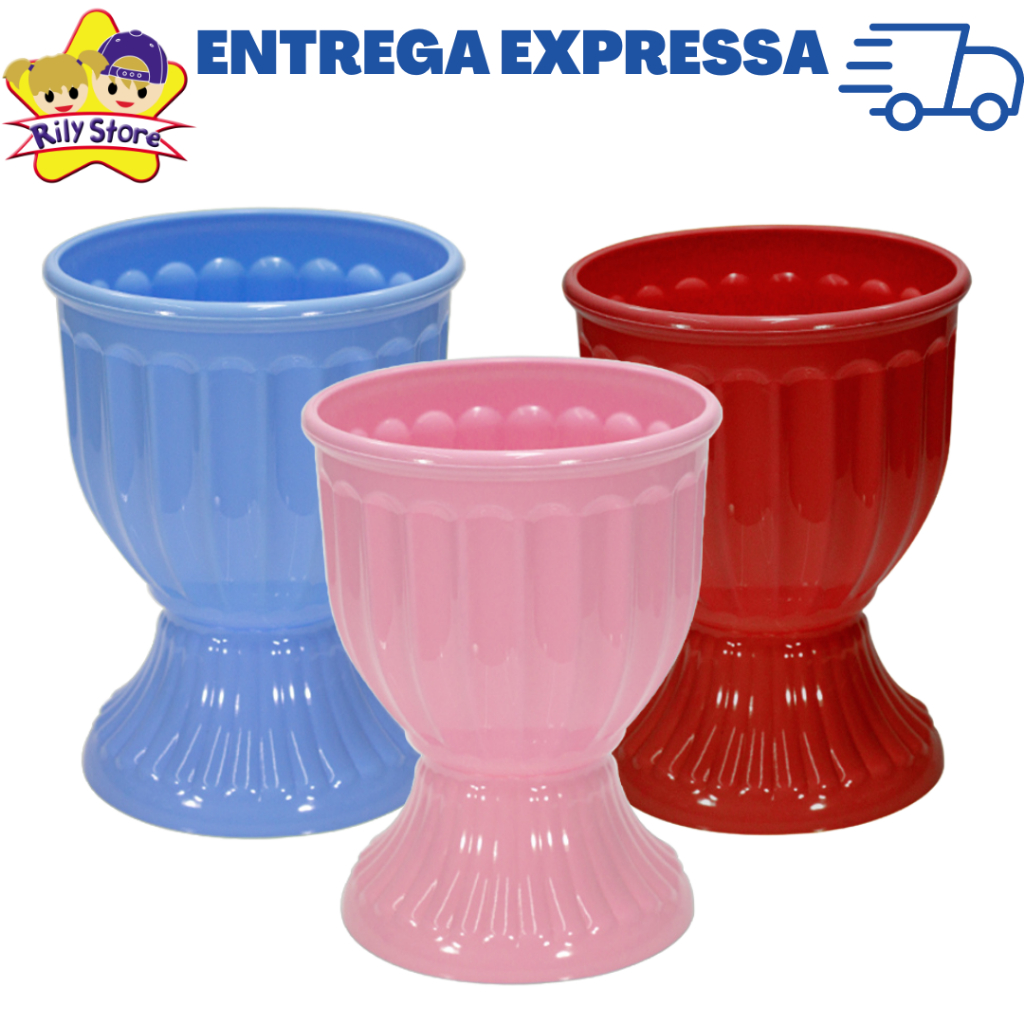 Vaso Romano Decorativo para Decoração de Festas + Diversas Cores ...