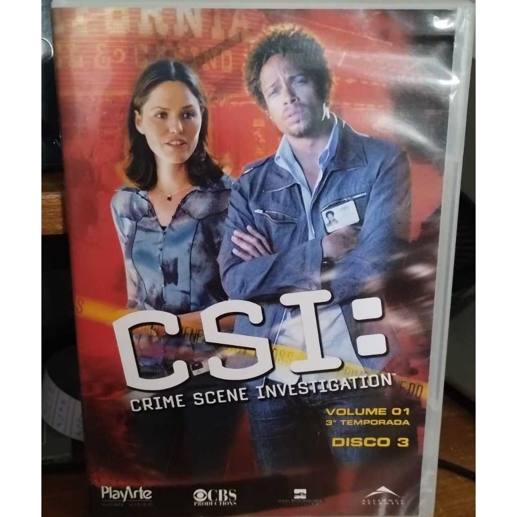 DVD csi= crime scene investigation 5029 | Shopee Brasil