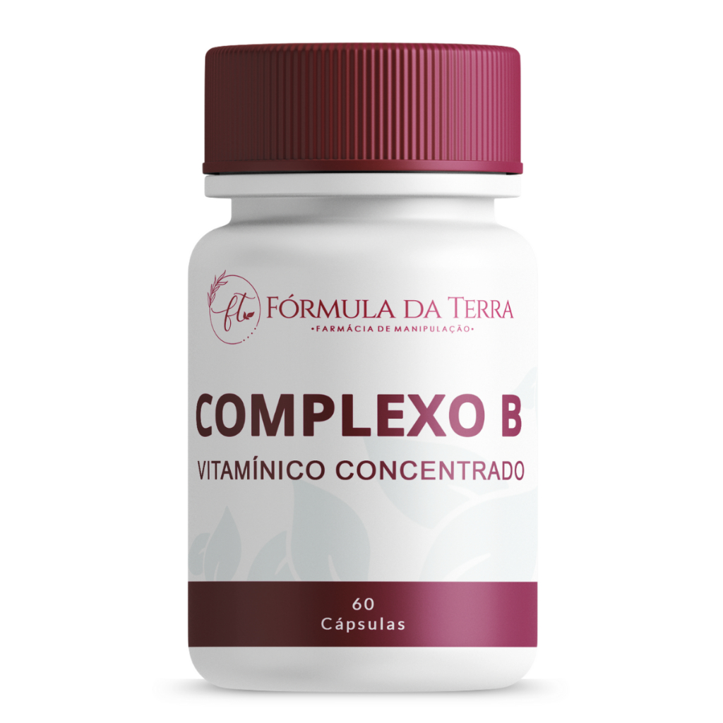 Complexo B - Vitamínico Concentrado - Com 60 caps | Shopee Brasil