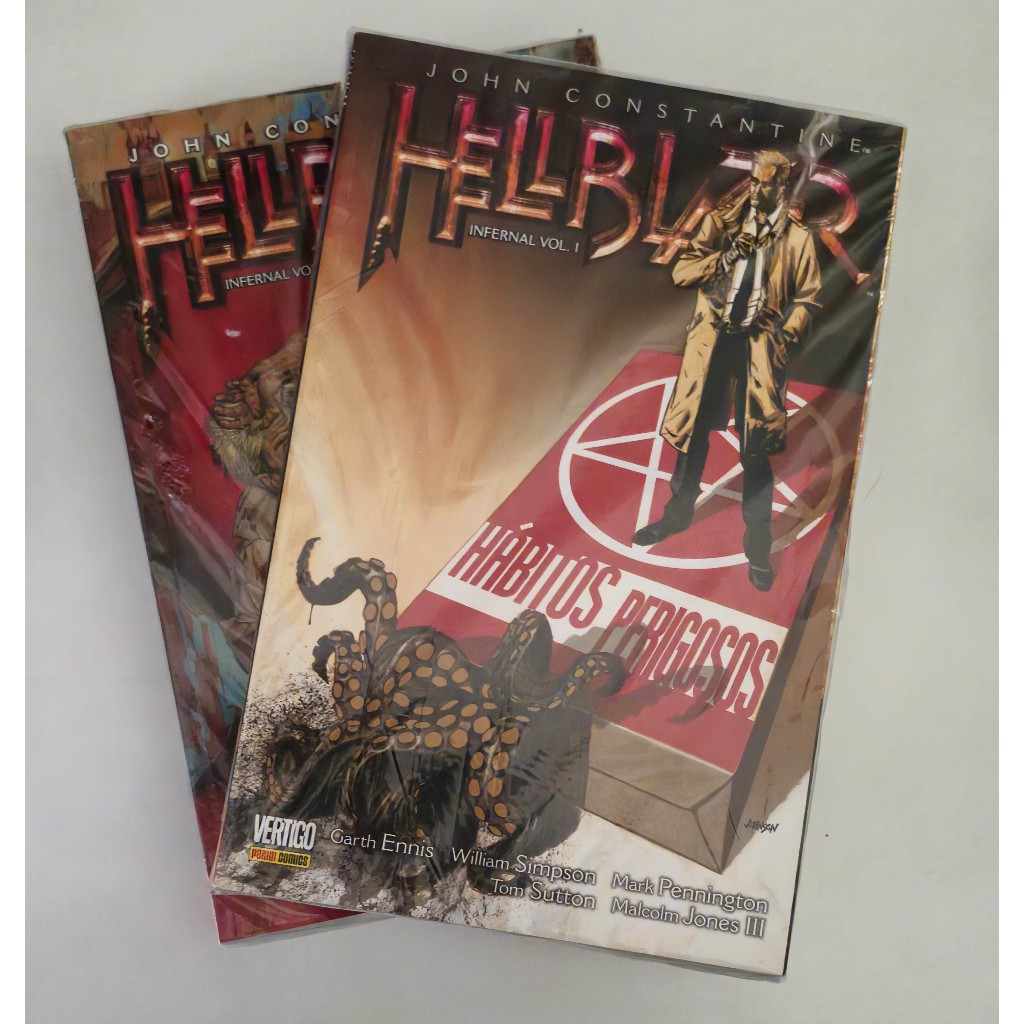 Hellblazer Infernal Completo (8 Volumes) | Shopee Brasil