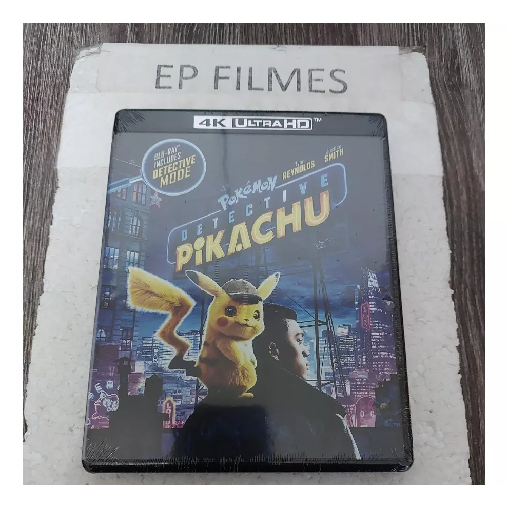 Blu Ray 4k Ultra Hd Pokemon Detetive Pikachu Dub/leg Lacrado | Shopee ...