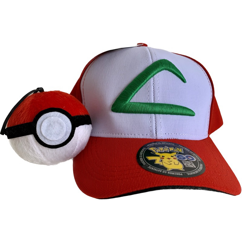 kit boné e pokebola Ash Ketchum | Shopee Brasil