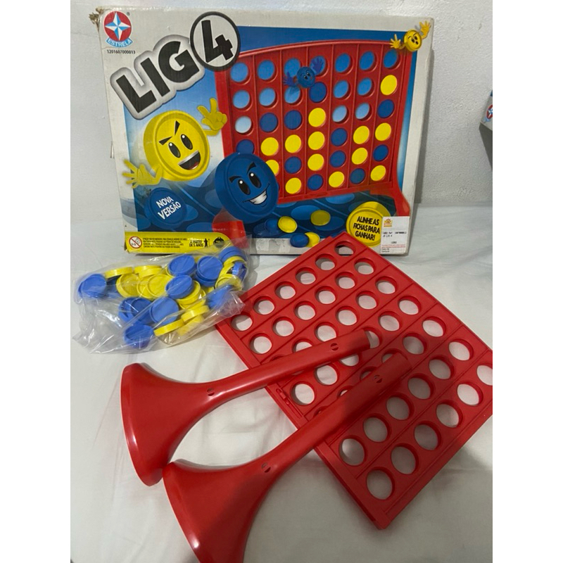 Jogo Lig 4 da Estrela nova versão | Shopee Brasil