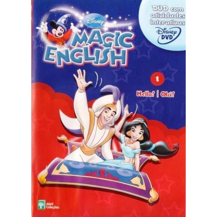 DVD Infantil Disney Magic English Vol 1 - Original | Shopee Brasil