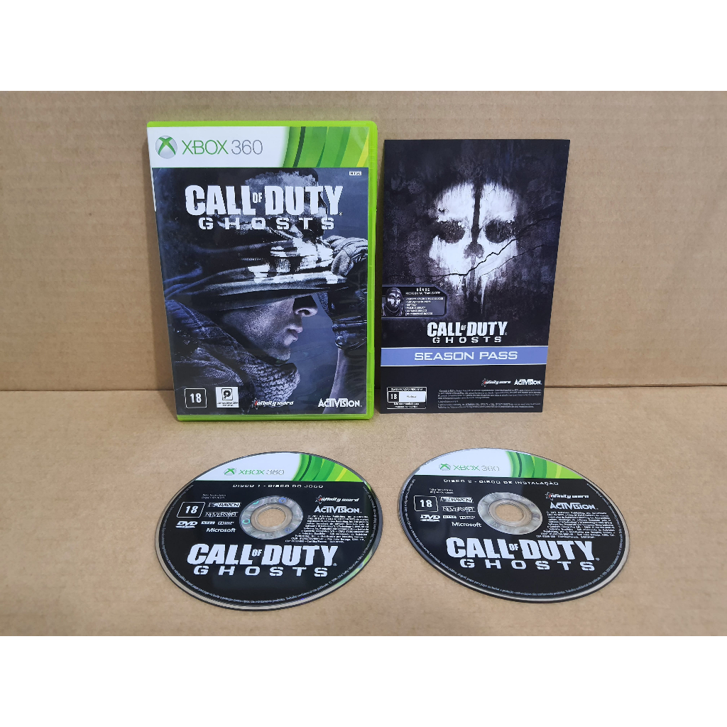 Call of Duty Ghost - Xbox 360 ou Xbox One Original Leia Antes Comprar ...
