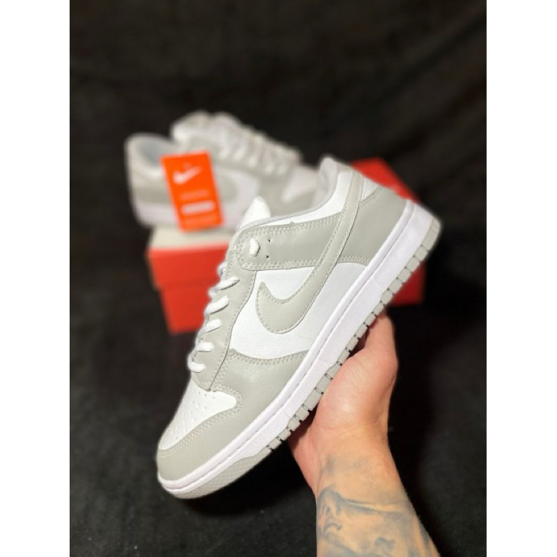 Tênis Dunk Low SB Masculino Nike Cinza | Shopee Brasil