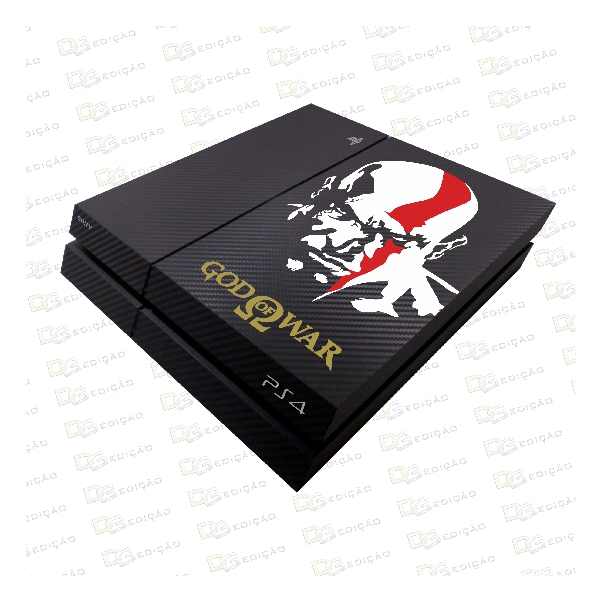 Skin Carbono PS4 Fat - God Of War | Shopee Brasil