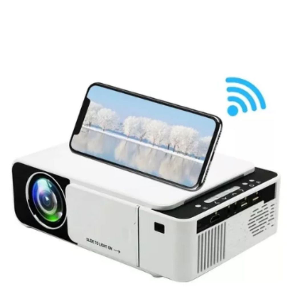 Projetor Wi Fi Datashow Retroprojetor Wifi Hdmi Vga Usb Sd | Shopee Brasil