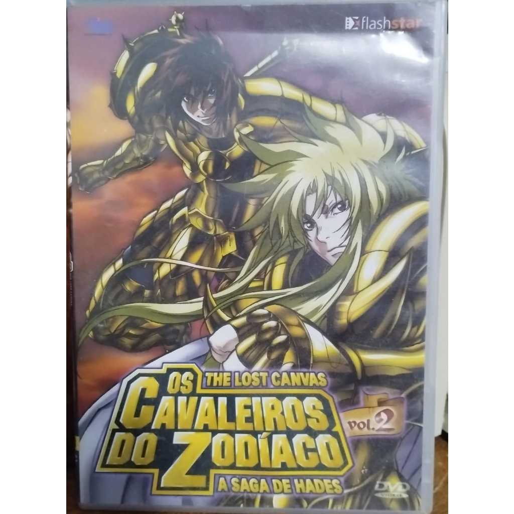 DVD os cavaleiros do zodiaco a saga de hades vol 2 5052 | Shopee Brasil