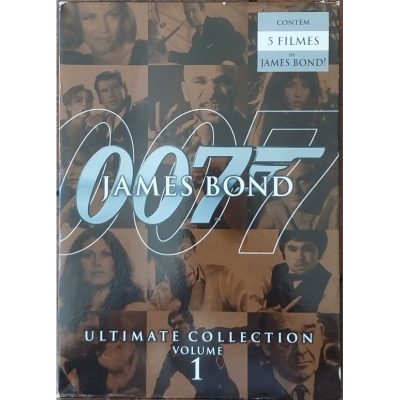 Dvd Box 007 James Bond Ultimate Collection - Vol1 | Shopee Brasil